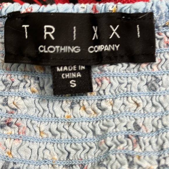 Trixxi | Dresses | Trixxi Clothing Company Floral Sleeveless Mini Dress ...